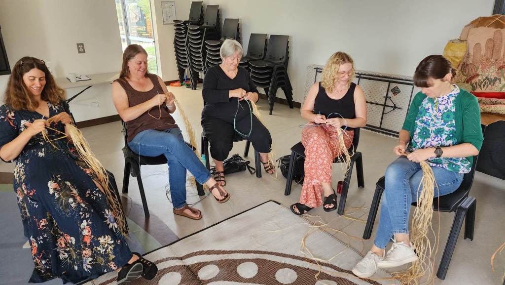 Aboriginal Weaving Workshop – Lea Taylor – Rehabilitating Roe 8